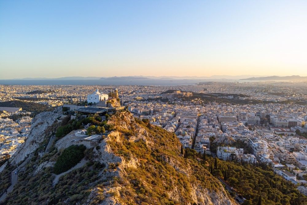 Randonnée historique au mont Lycabette - easyVoyage
